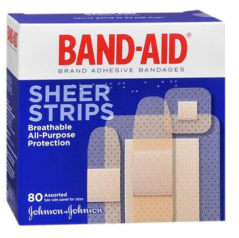BAND-AID, FLEX SHEER ASTD SZ (80/BX) – Family Care DME